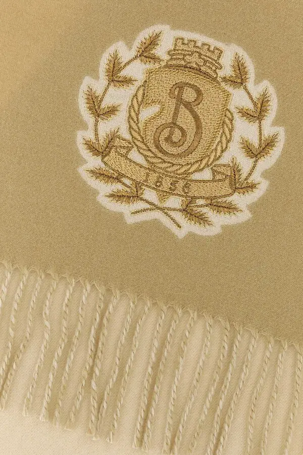 Burberry Beige Cashmere Scarf - Brown