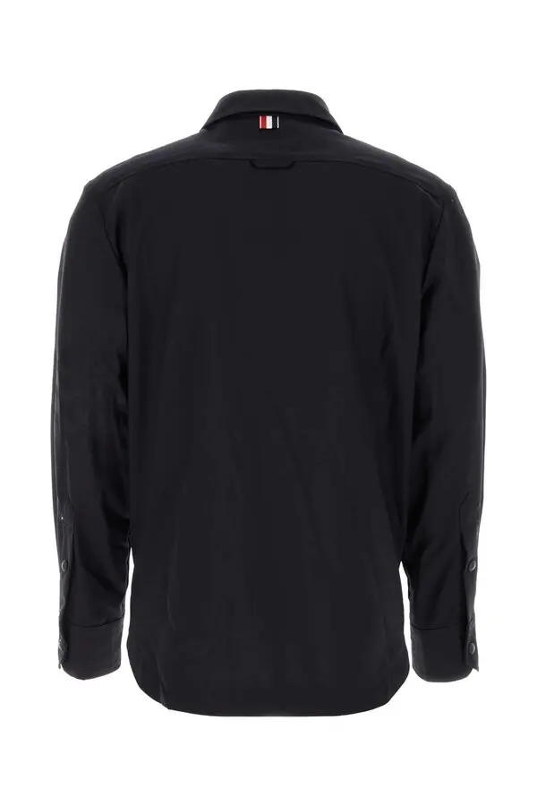Thom Browne Midnight Wool Shirt