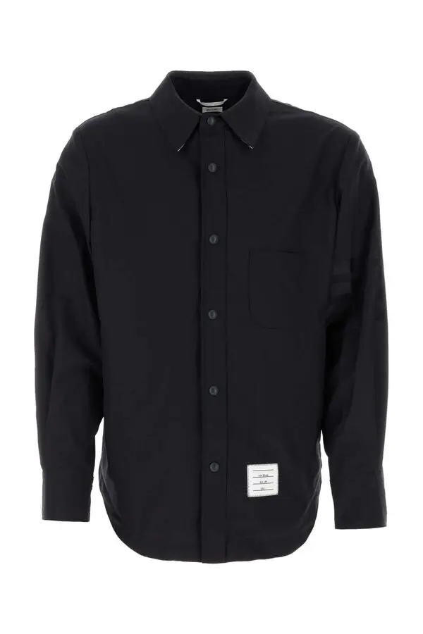 Thom Browne Midnight Wool Shirt