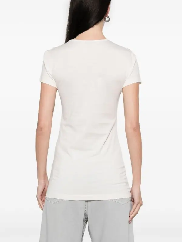LEMAIRE Cotton T-shirt With Crewneck And Short Sleeves