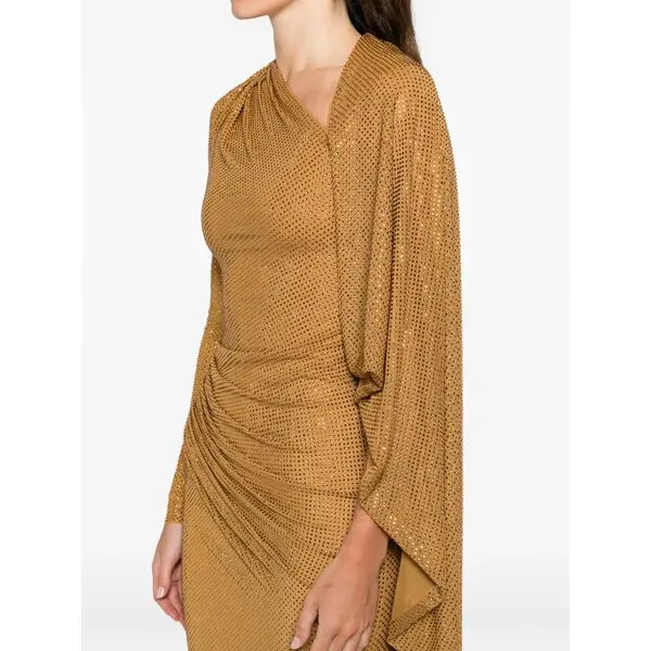 SELF-PORTRAIT Embellished Asymmetric Evening Dress