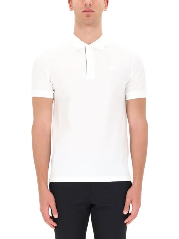 Burberry Polo With Logo