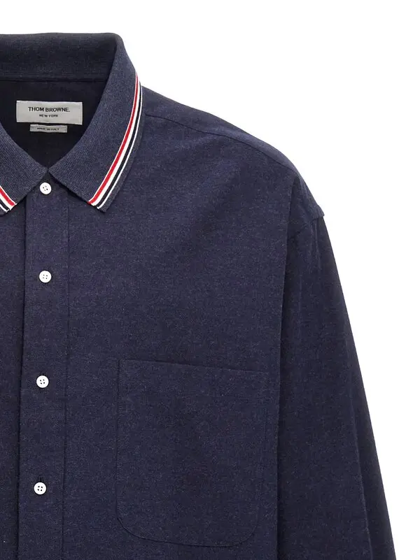 Thom Browne Rwb' Shirt - Blue