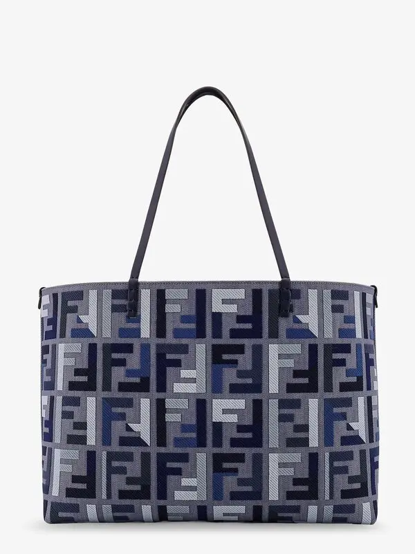 Fendi Jacquard Ff Fabric Tote Bag - Multicolor