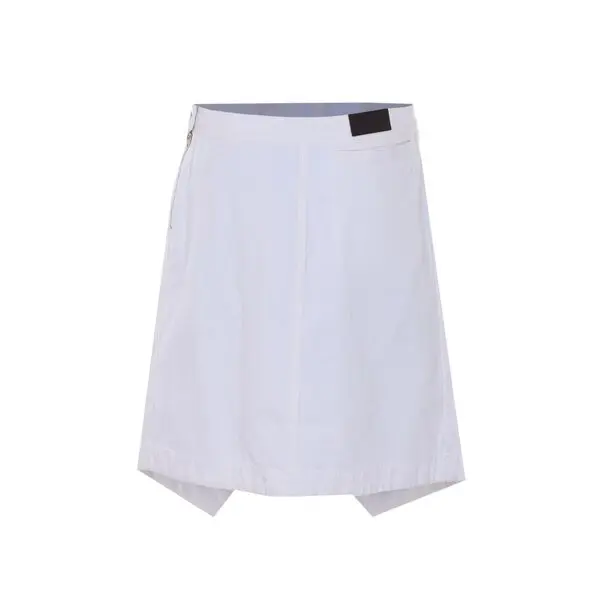 LEMAIRE Asymmetrical Denim Skirt - White