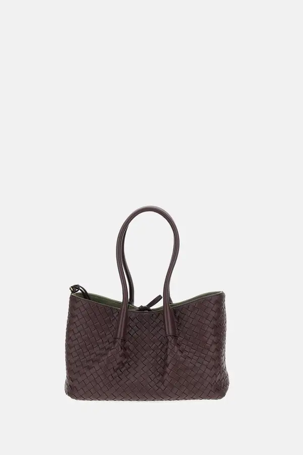 Bottega Veneta Pinacoteca Reversible Intrecciato Calfskin Tote Bag - Multicolor