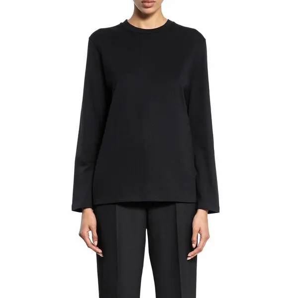 JIL SANDER Long Sleeve Crewneck T-shirt