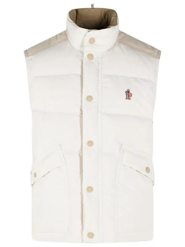 Moncler Padded Polyester Vest - White