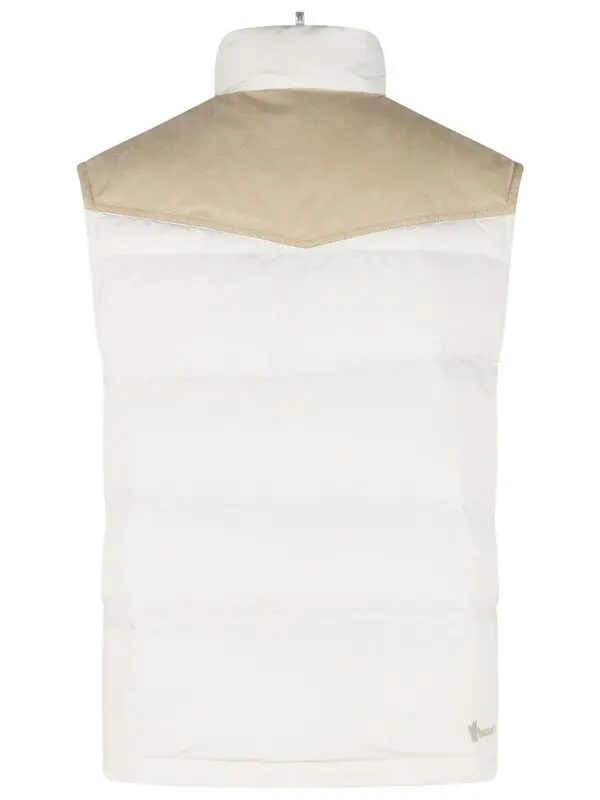 Moncler Padded Polyester Vest - White