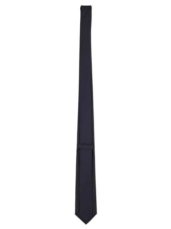 Tagliatore Satin Neck Tie - Blue