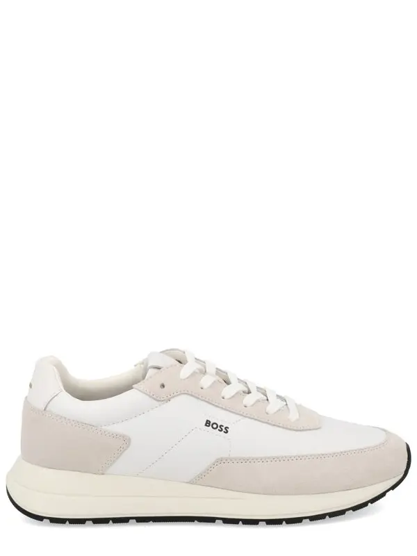 BOSS Vinston Leather Sneakers - White