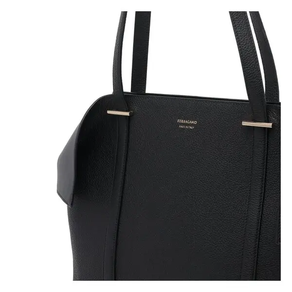 FERRAGAMO Medium Tote Bag - Black