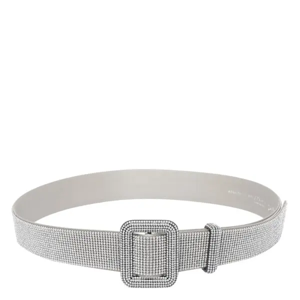 Benedetta Bruzziches Venus Embellished Belt - Silver
