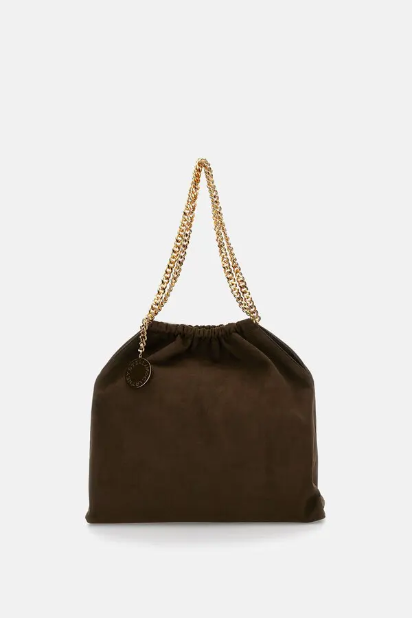 Stella McCartney Medium Falabella Drawstring Suede Bag