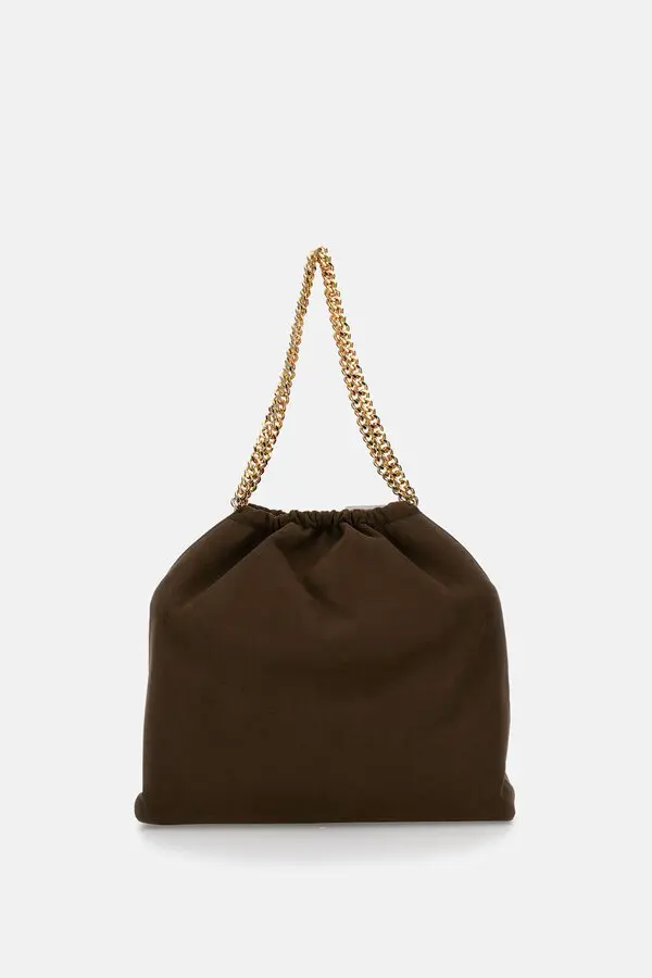 Stella McCartney Medium Falabella Drawstring Suede Bag