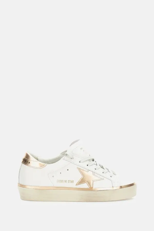 GOLDEN GOOSE Hi Star Sneakers - Multicolor