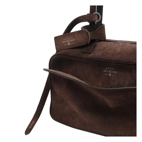 Balenciaga Medium Carrie Bowling Bag - Brown