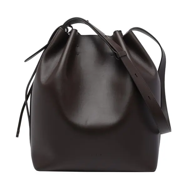 AESTHER EKME Marin Supple Large Bucket Bag - Brown