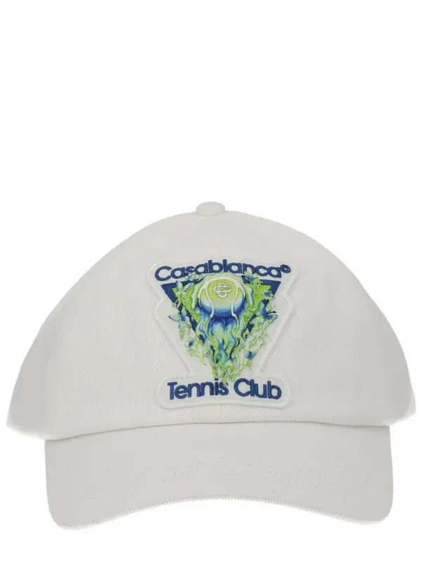 Casablanca Flaming Tennis Ball Baseball Cap
