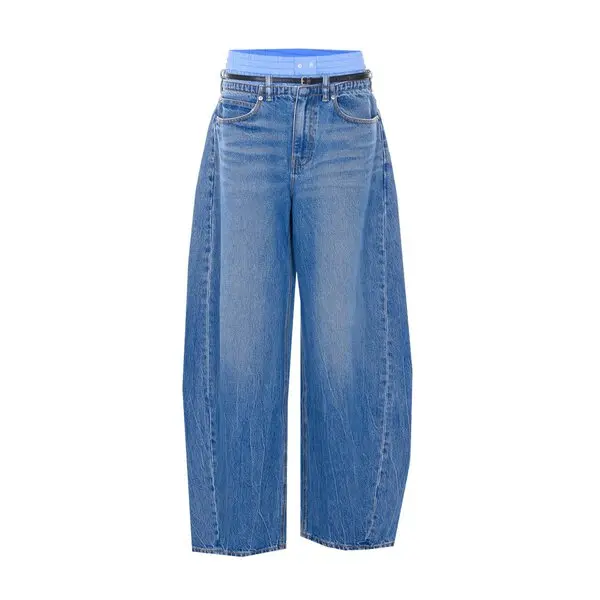 Alexander Wang Pre-styled Blow Up Jeans - Blue