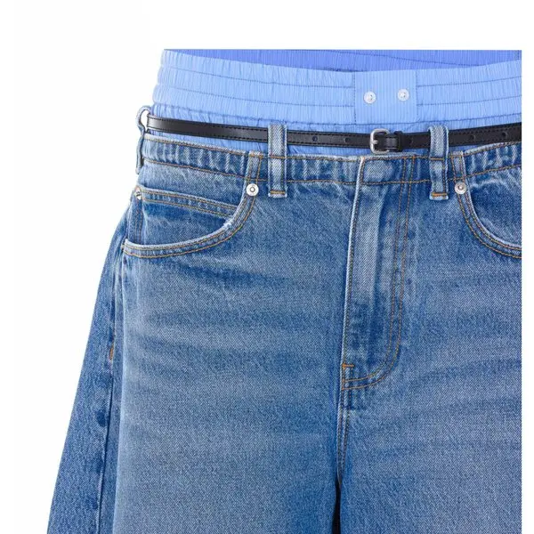 Alexander Wang Pre-styled Blow Up Jeans - Blue