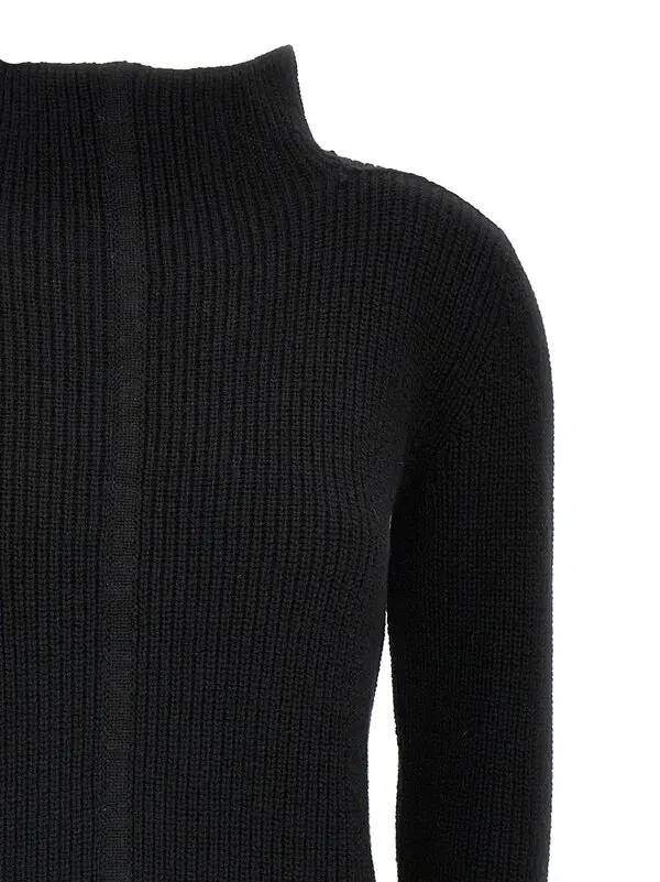 Rick Owens Headon Dbl Sweater - Black