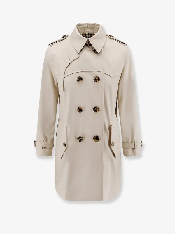 Burberry Summerside Cotton Trench Coat - Multicolor