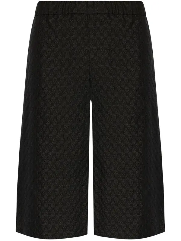 Alexander McQueen Skull Print Bermuda Shorts - Multicolor