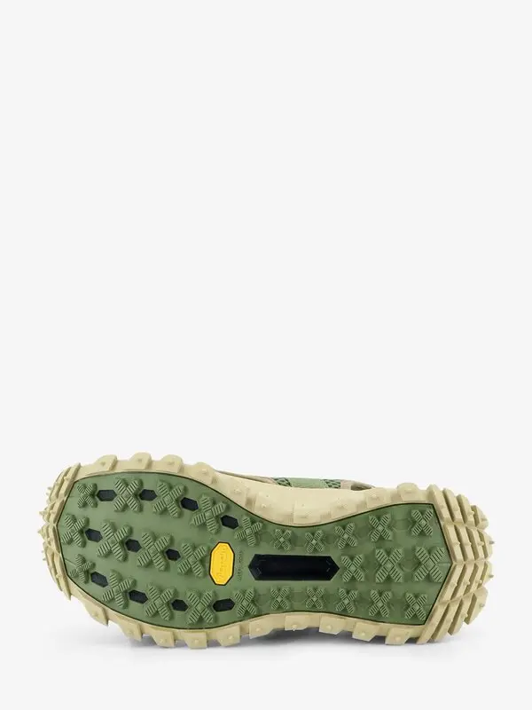 Moncler Trailgrip Vela Cordura Mesh And Rubber Sandals - Green