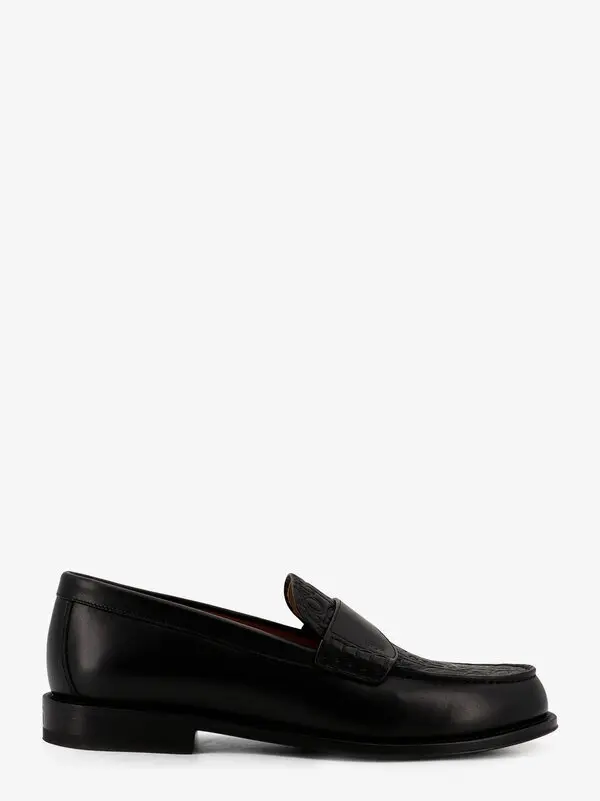 Dior Granvil Leather Loafers - Black