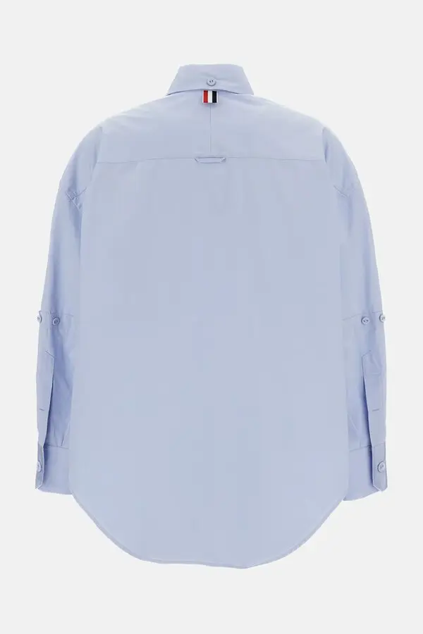 Thom Browne Supersized Long Sleeve Shirt - Multicolor
