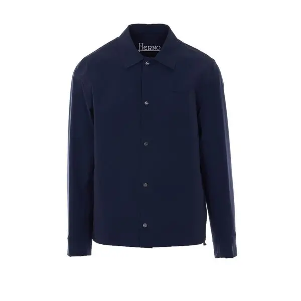 Herno Shacket With Classic Collar