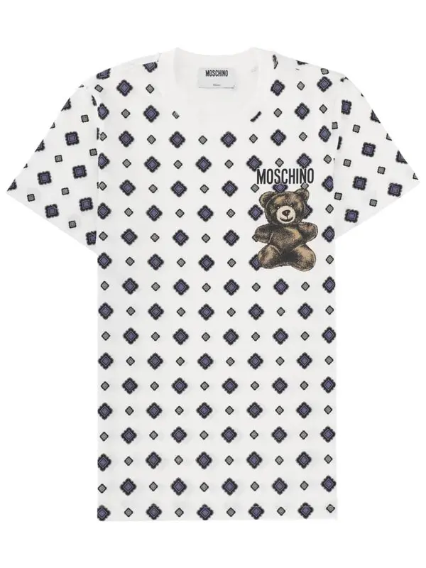 Moschino Printed Cotton T-shirt