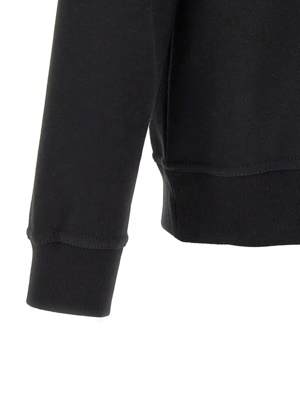 Brunello Cucinelli Cotton Hoodie With Cashmere And Silk Blend - Black