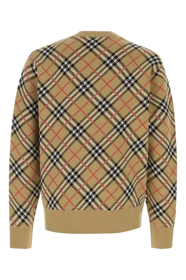 Burberry Checked Sweater