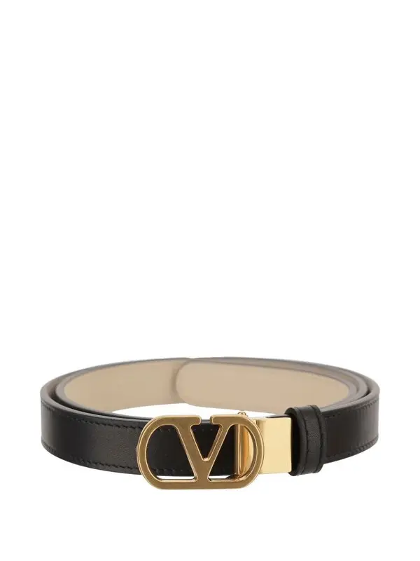 Valentino Garavani Reversible Vlogo Signature Belt - Black