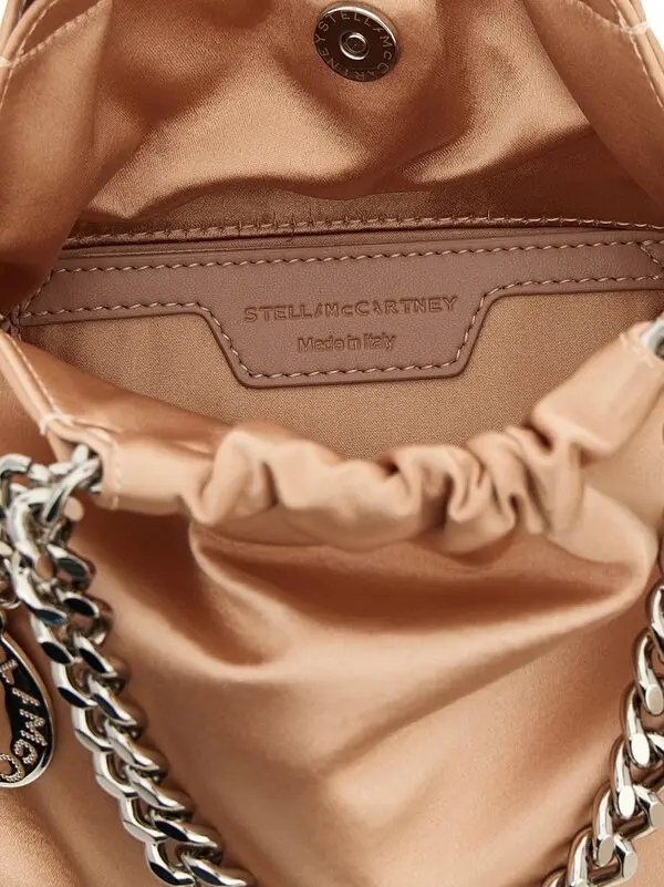 Stella McCartney Falabella Mini Drawstring Crossbody Bag - Pink