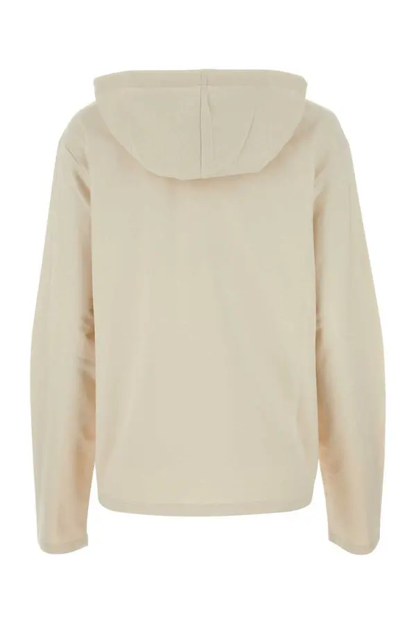Prada Oversize Sweatshirt With Logo Detail - Brown