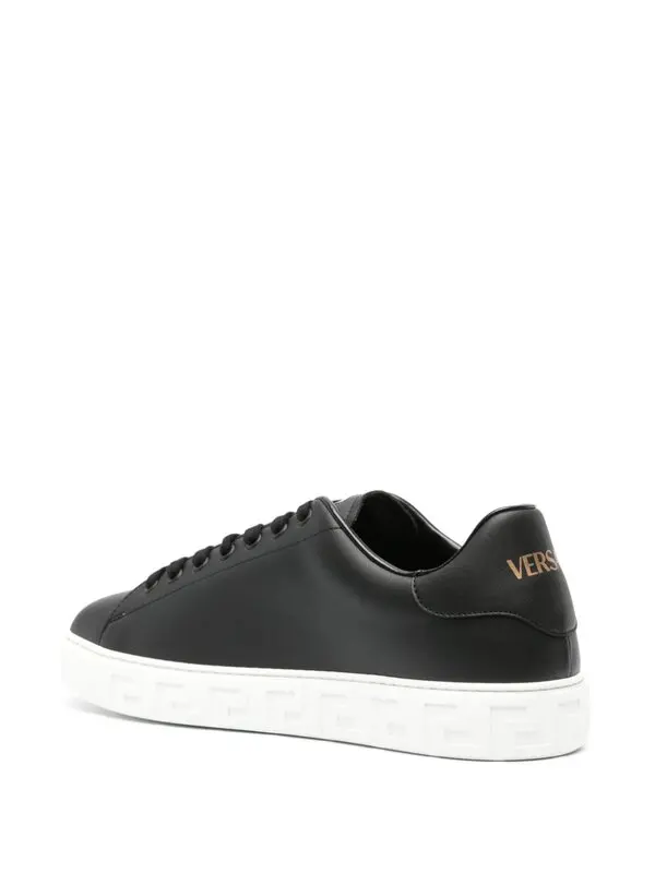 Versace Greca Leather Sneakers - Multicolor