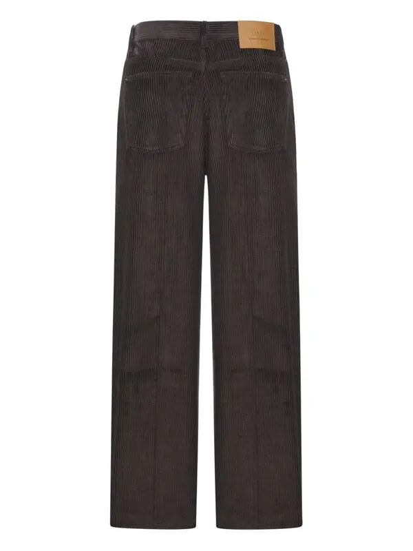 AMI Paris Cotton Corduroy Trousers