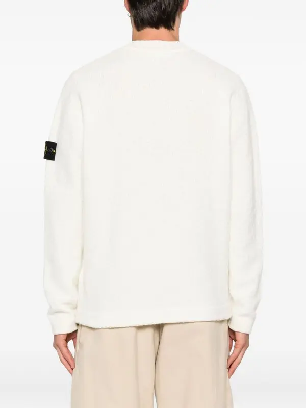 Stone Island Wool Blend Crewneck Sweater - Multicolor