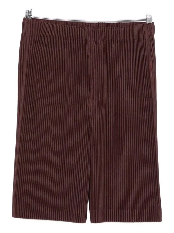 Issey Miyake Pleated Shorts - Multicolor
