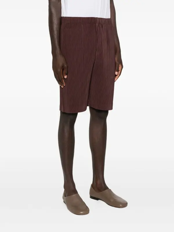 Issey Miyake Pleated Shorts - Multicolor