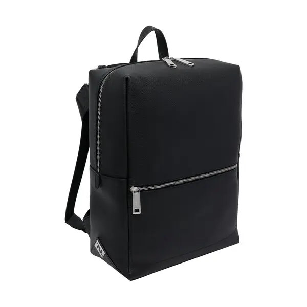 Fendi Calf Leather Backpack - Black