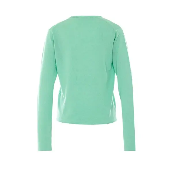 Auralee Super Fine Cashmere And Silk Blend Sweater - Green