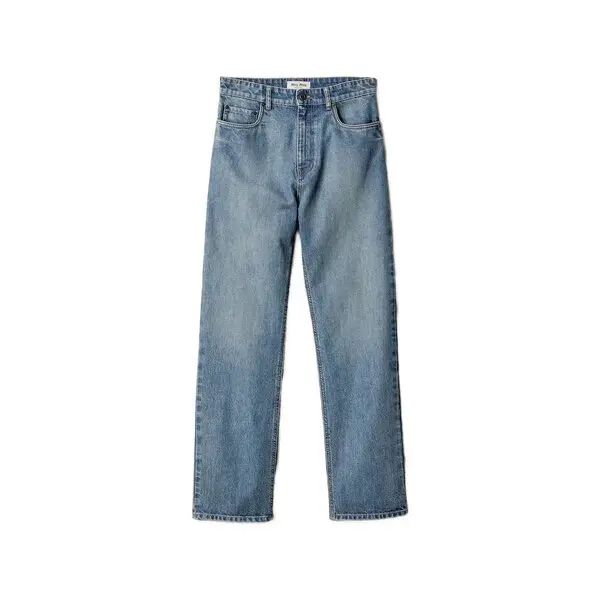 Miu Miu Stonewashed Effect Wide-leg Jeans - Blue