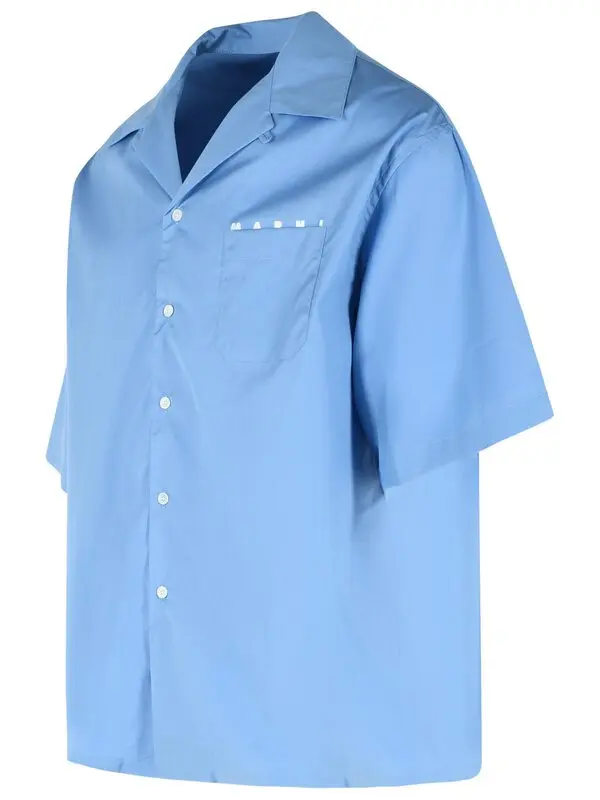 Marni Light Cotton Shirt - Blue
