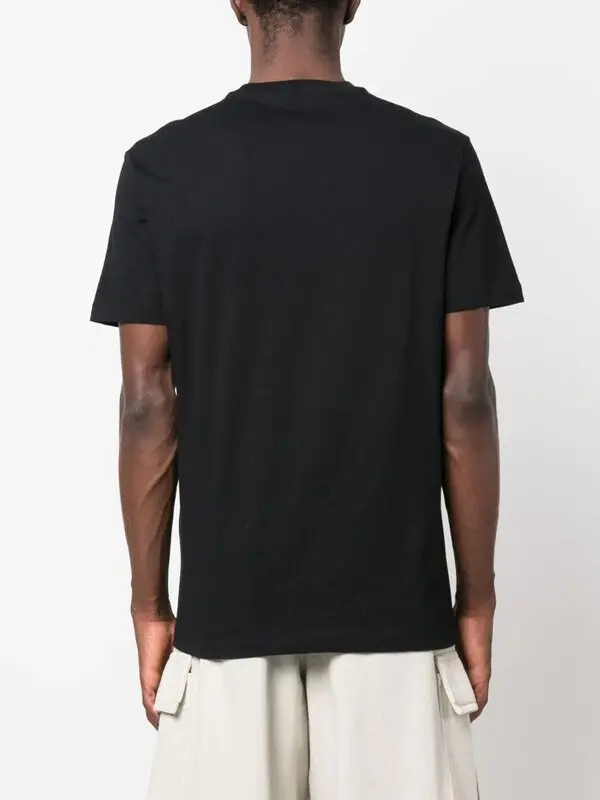 Versace T-shirt With Medusa Embroidery