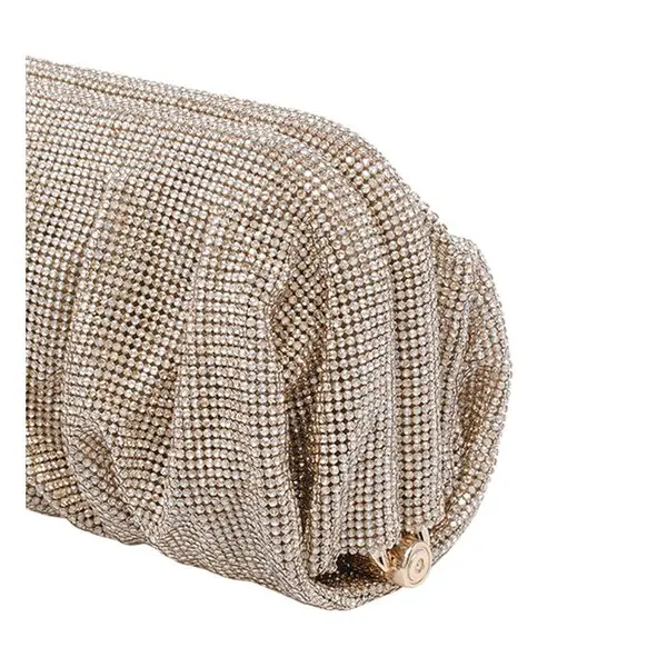 Benedetta Bruzziches Venus La Grande Pochette Embellished Clutch - Gold