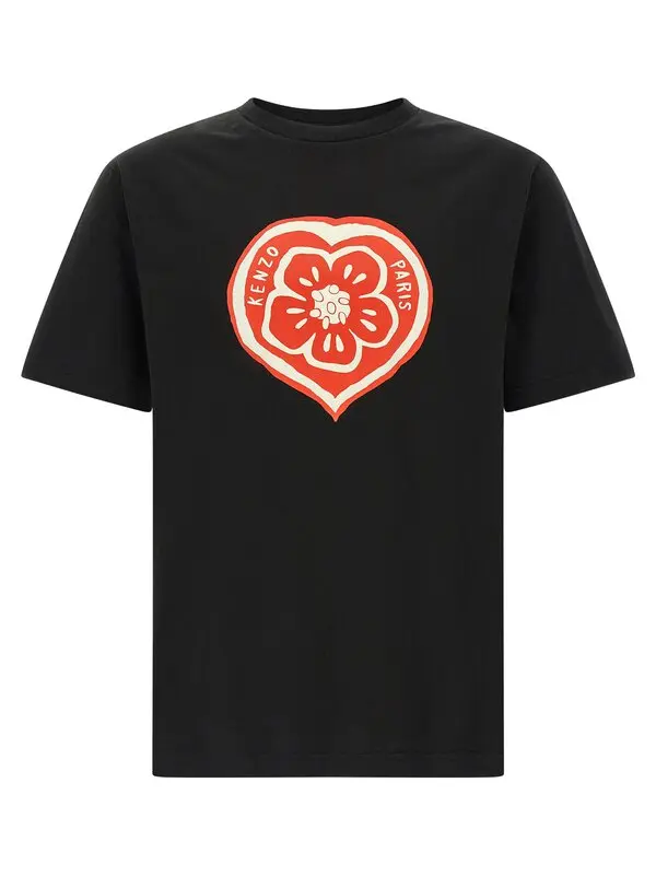 Kenzo Boke Heart' T-shirt - Black